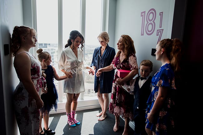 Perth Aloft Hotel Wedding Photos | Emma and David