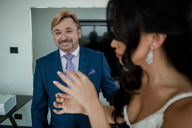 Perth Aloft Hotel Wedding Photos | Emma and David