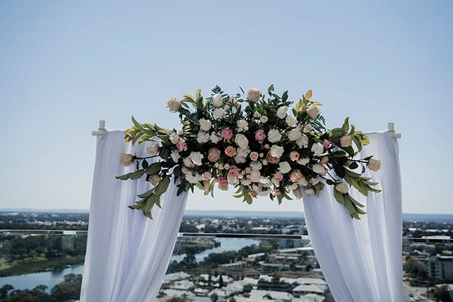 Perth Aloft Hotel Wedding Photos | Emma and David