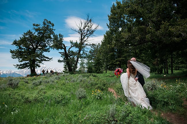 Wedding Tree Wedding in Bridger Teton National Forest | Bentwood Inn ...