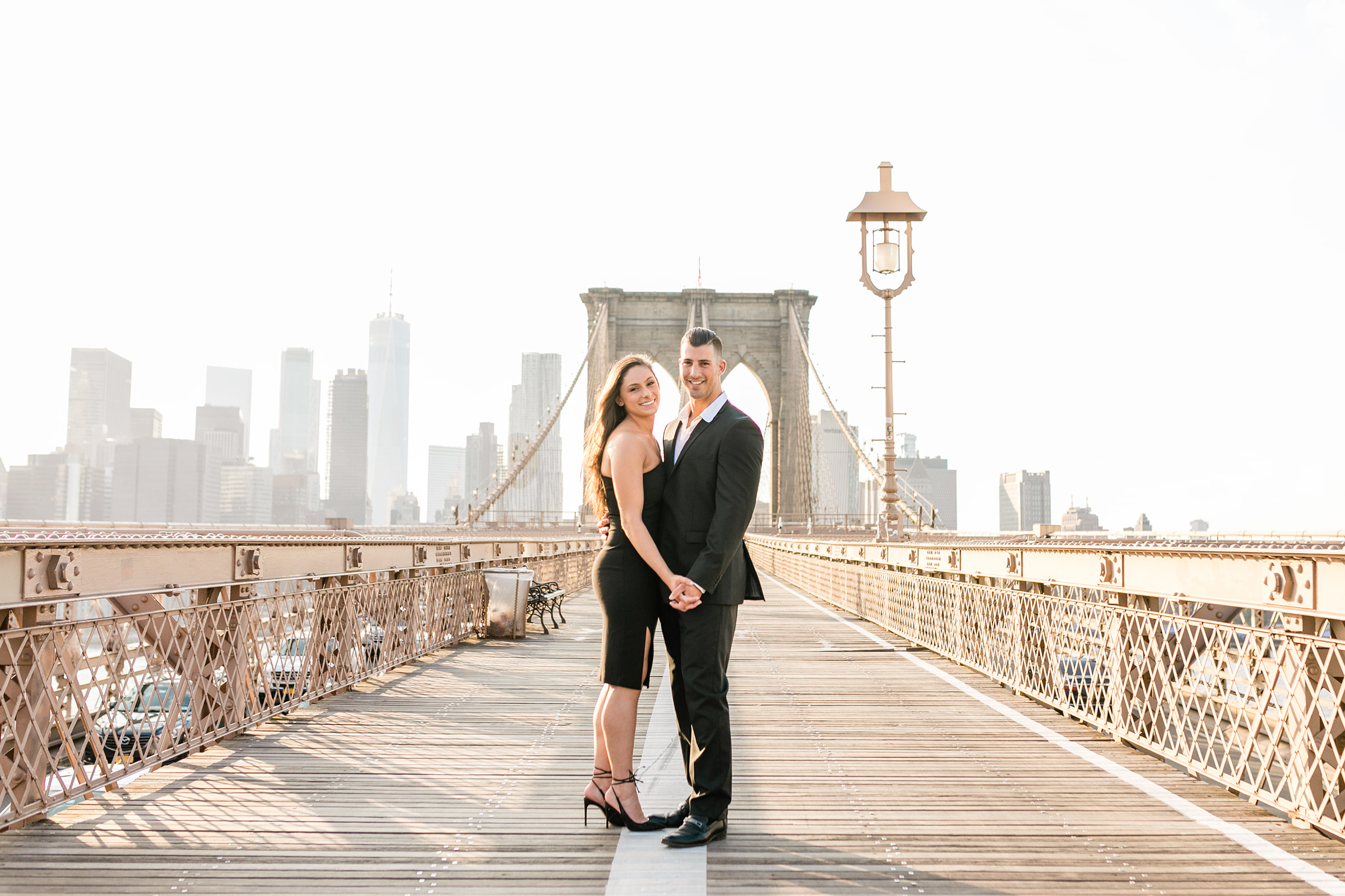 Jen & John Brooklyn Bridge Engagement