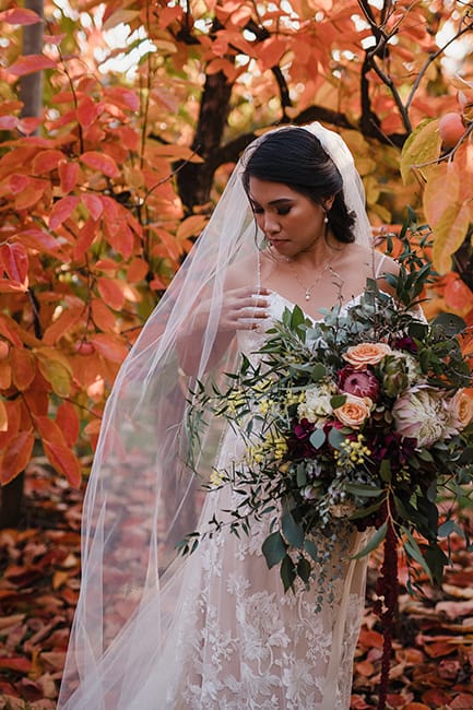 Raeburn Orchards / Perth Hills elopement - Deria + Tom