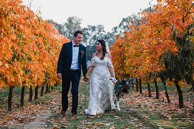 Raeburn Orchards / Perth Hills elopement - Deria + Tom