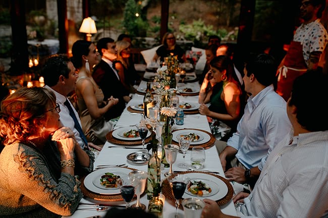 Intimate Modern Living Room Wedding - Yellow Bird Visuals