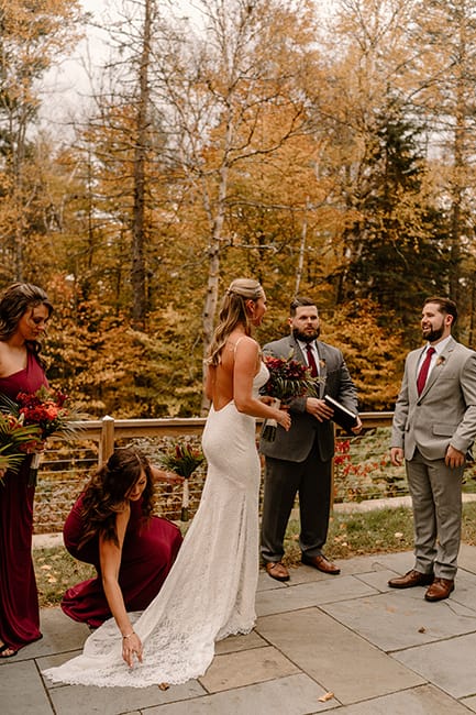 Fall Backyard Airbnb Wedding – Cassidy Lynne