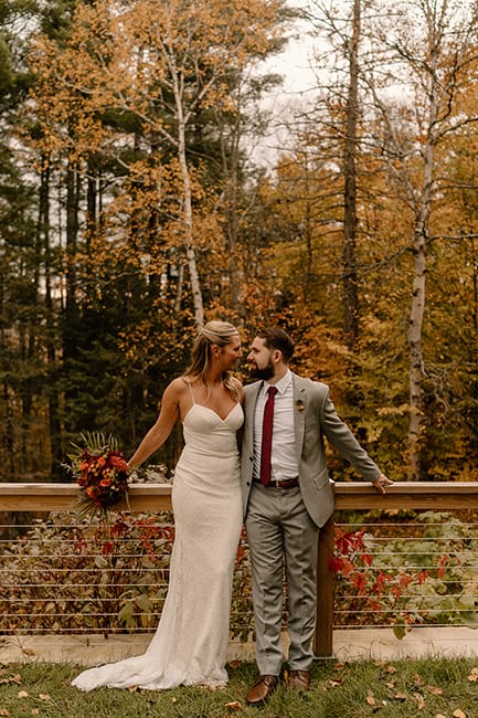 Fall Backyard Airbnb Wedding – Cassidy Lynne