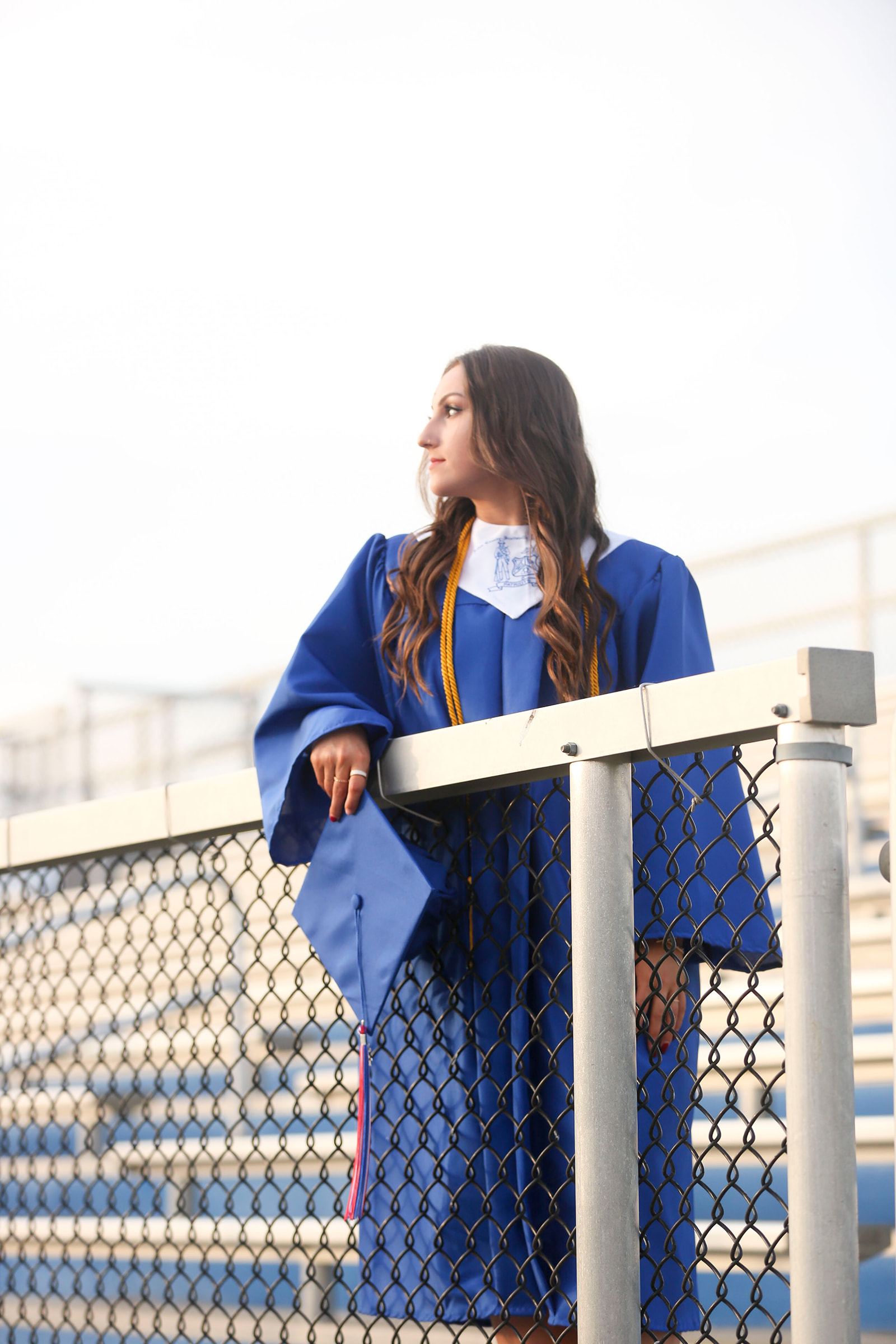 Maddie Wolfe Cap and Gown 2021